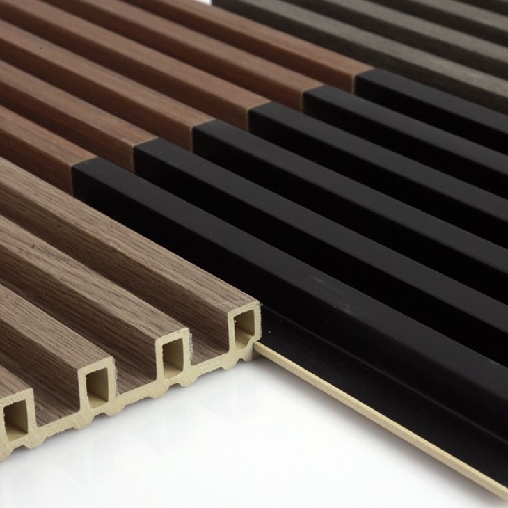 Cina Panel Dinding Bergalur Pabrik Pemasok Komposit Plastik Kayu WPC